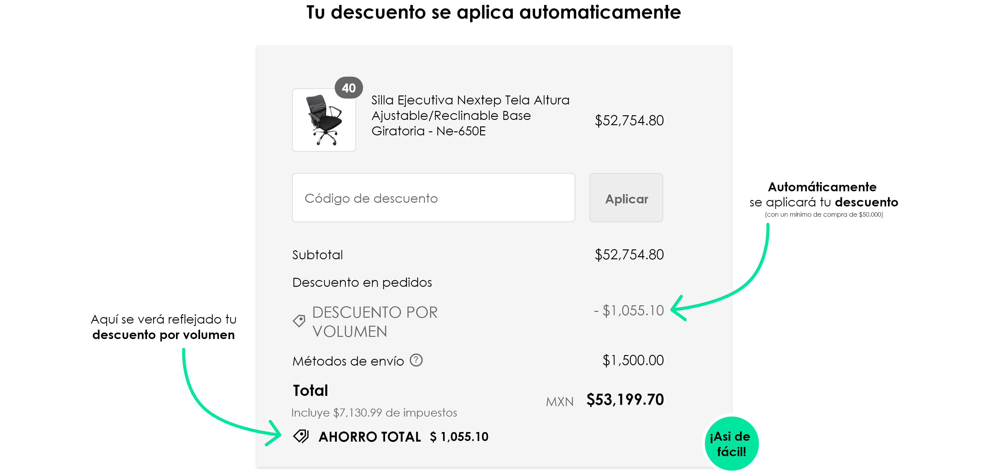 Descuento por volumen – FullOffice.com